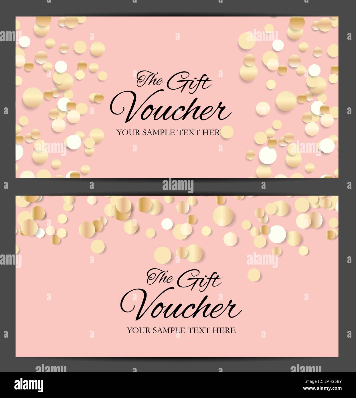 Luxury Members, Gift Card Template for your Business Vector ...
