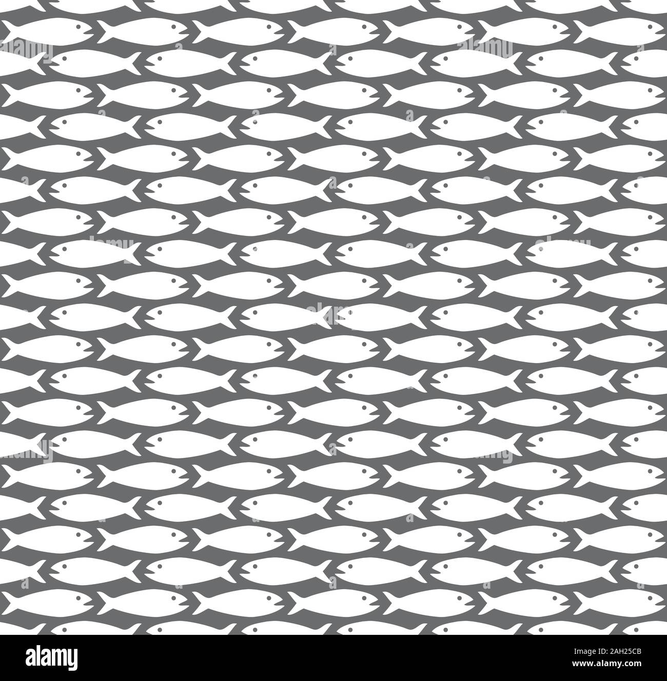 Simple fish pattern seamless repeat background Stock Photo - Alamy
