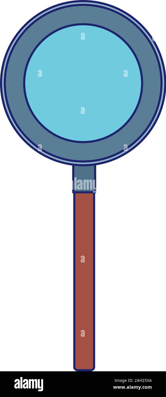cartoon magnifying glass icon Stock Vector Image & Art - Alamy