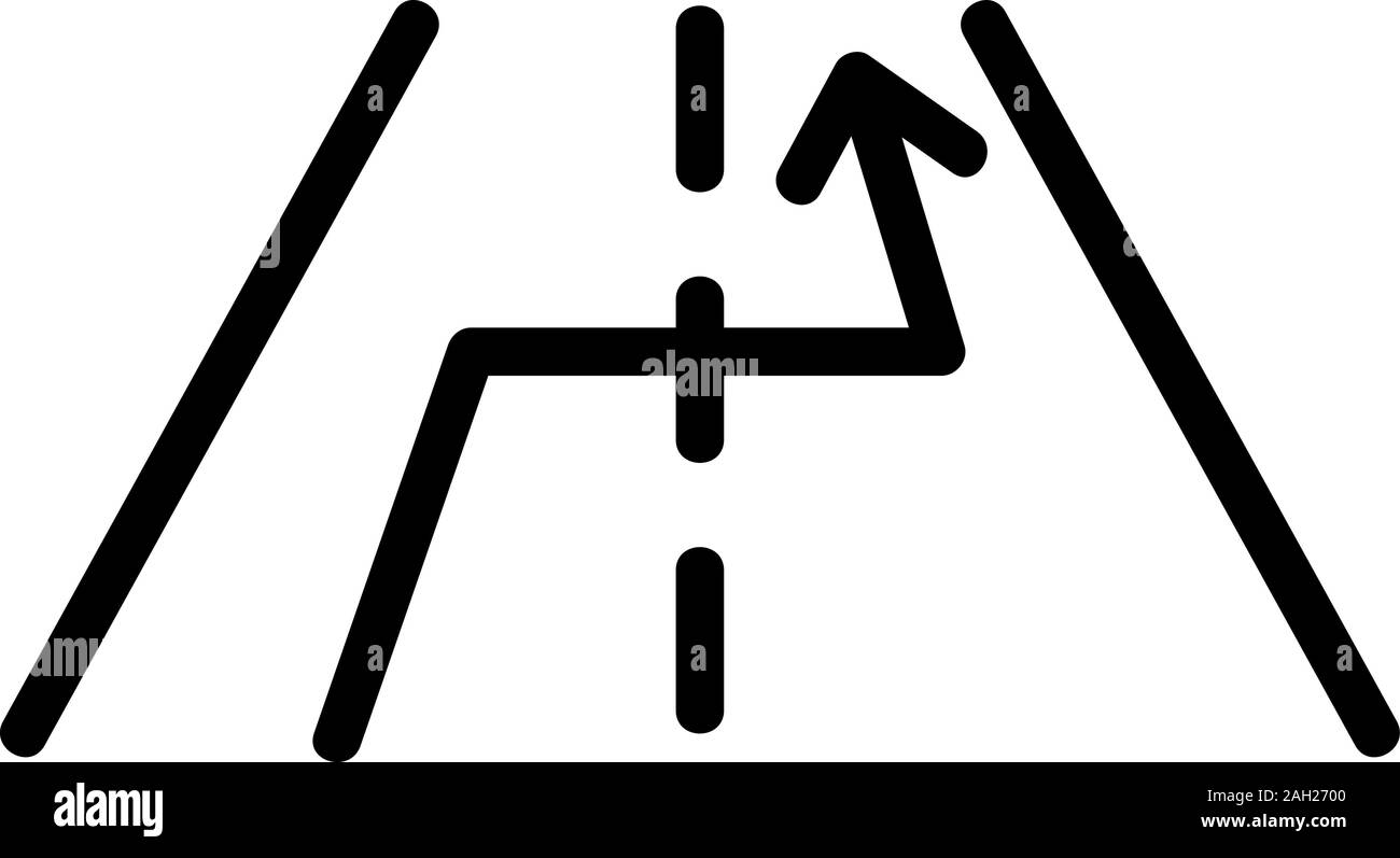 Smart car icon vector. Isolated contour symbol illustration Stock ...