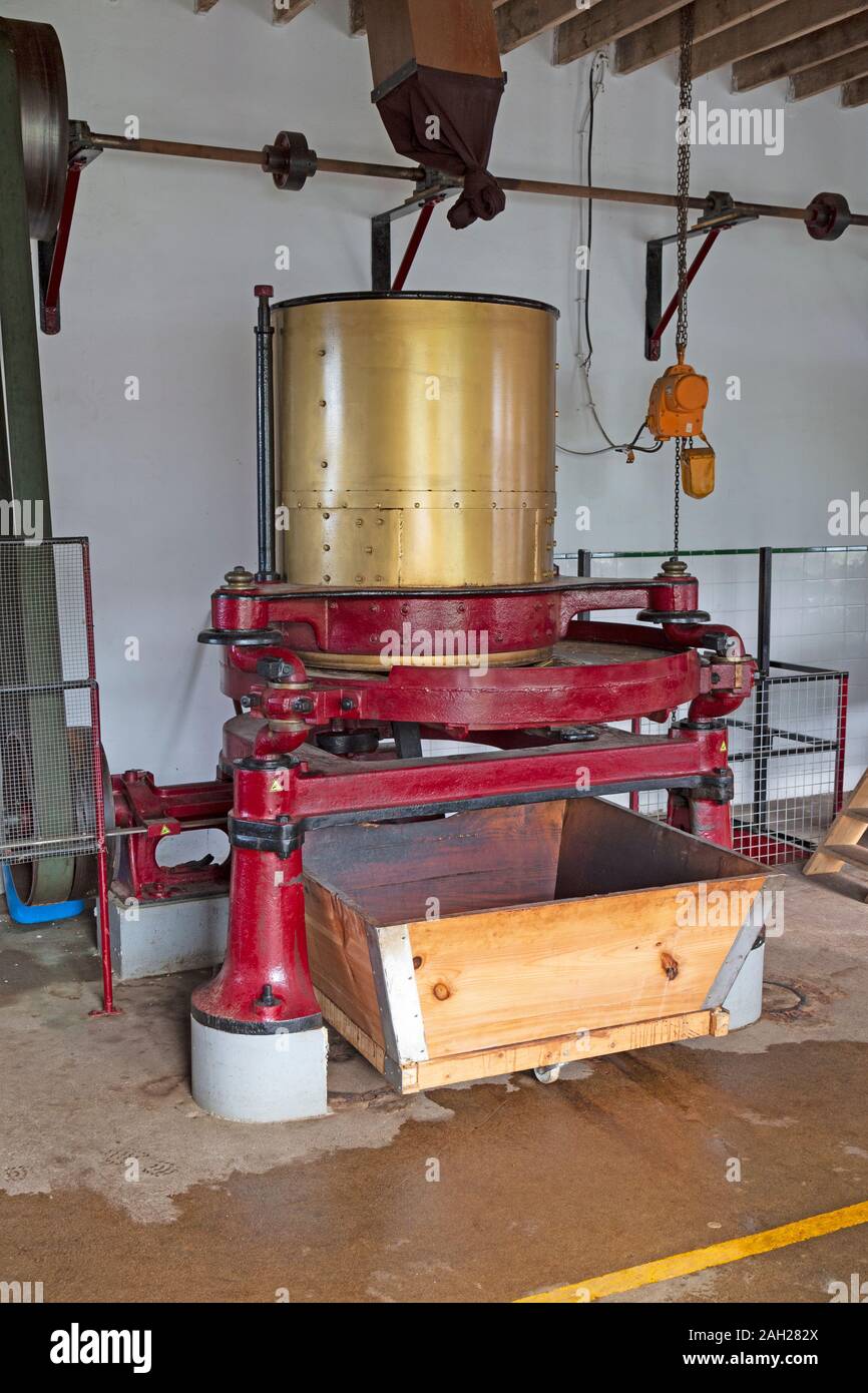 Tea Rollers, used in the process of making tea from the plants. Made by ...