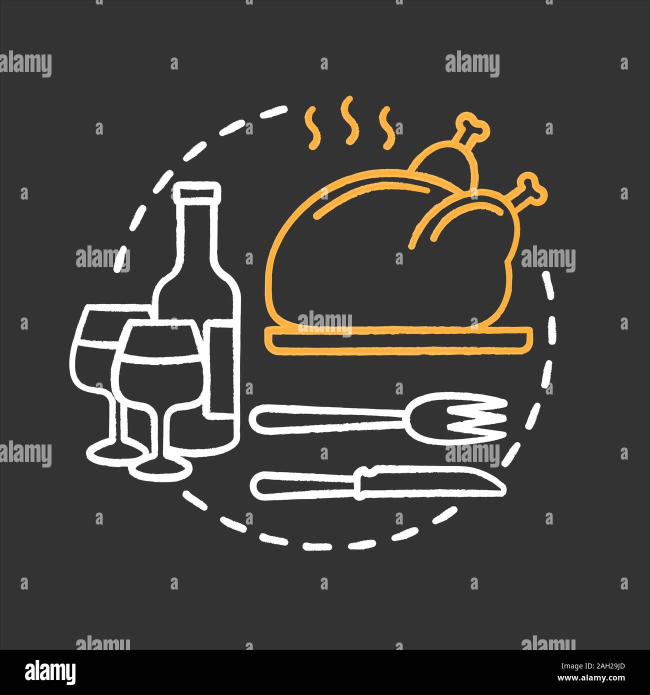 Thanksgiving Food Drawing Ideas