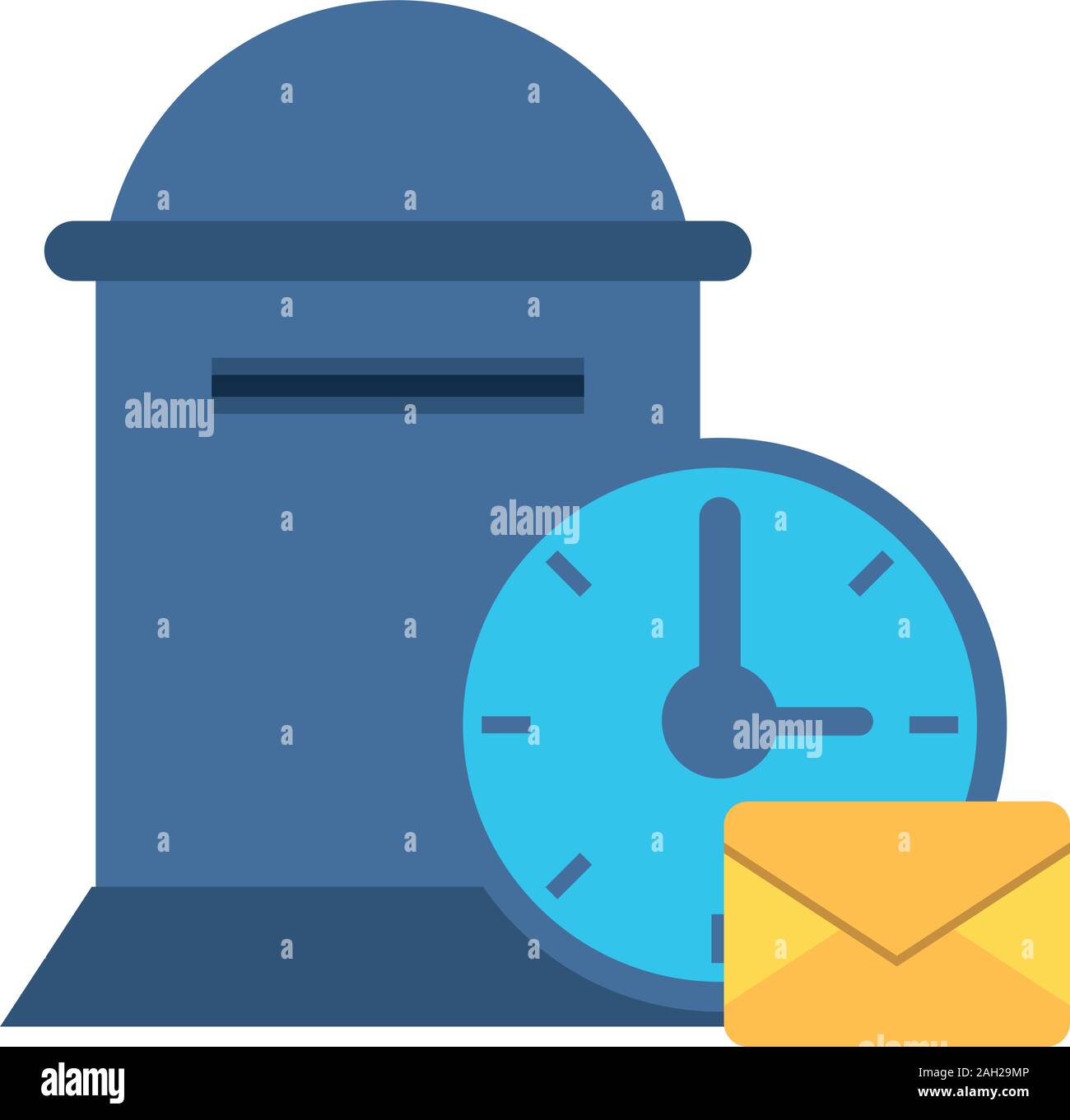 Public image metal box Stock Vector Images - Alamy