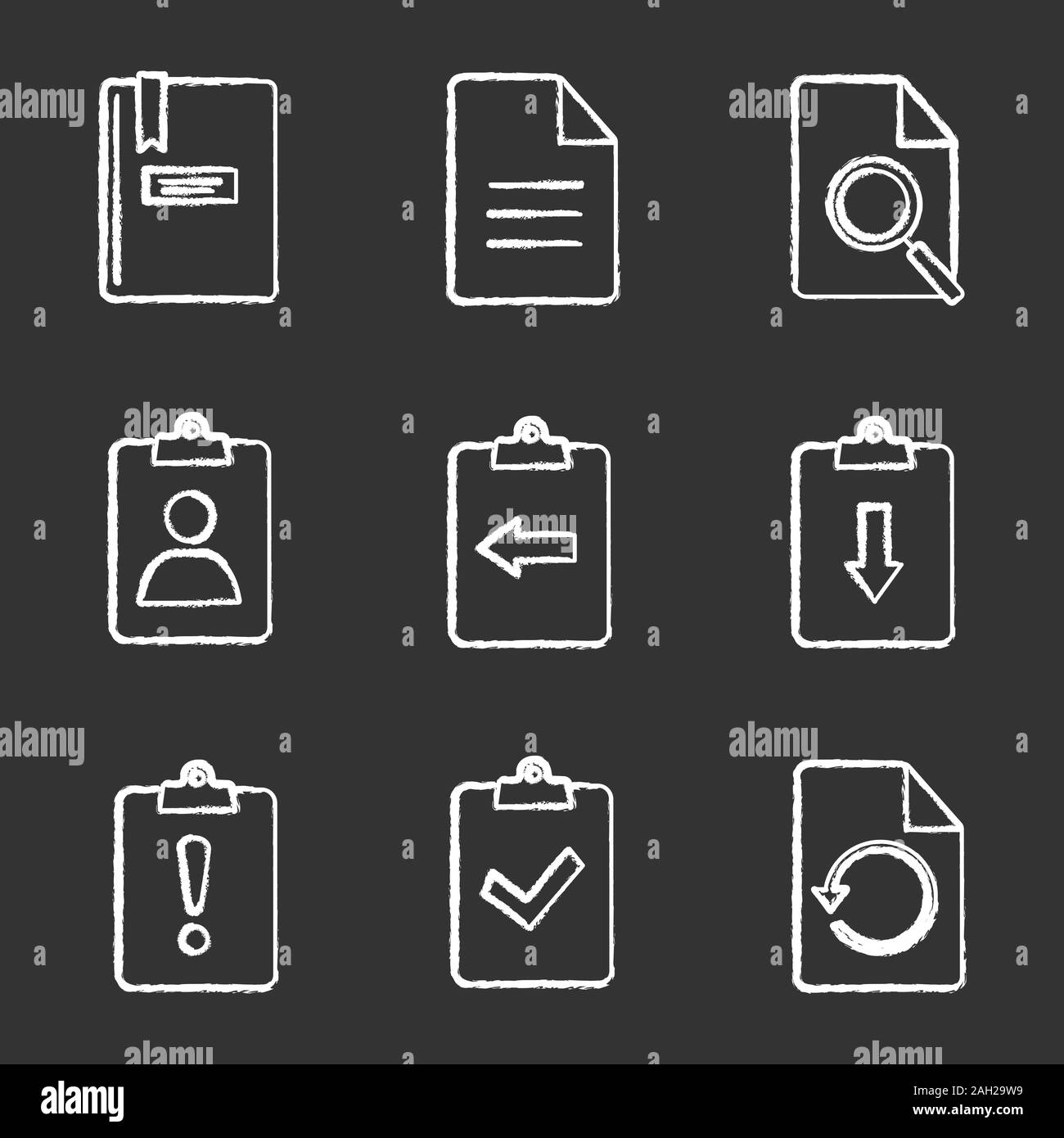 Draw in notepad Stock Vector Images - Alamy