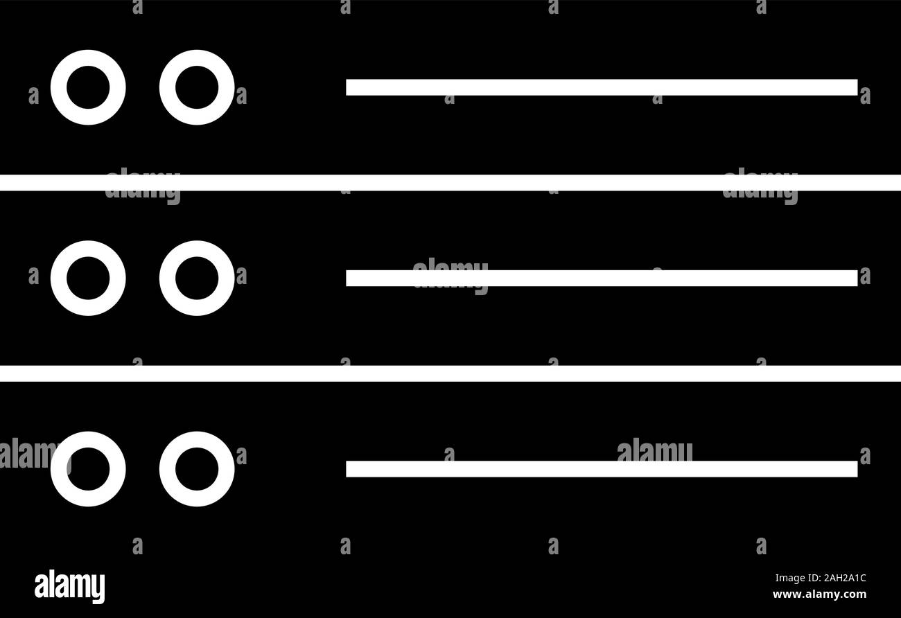 List glyph icon. Digital organizer. Schedule. Table of contents ...