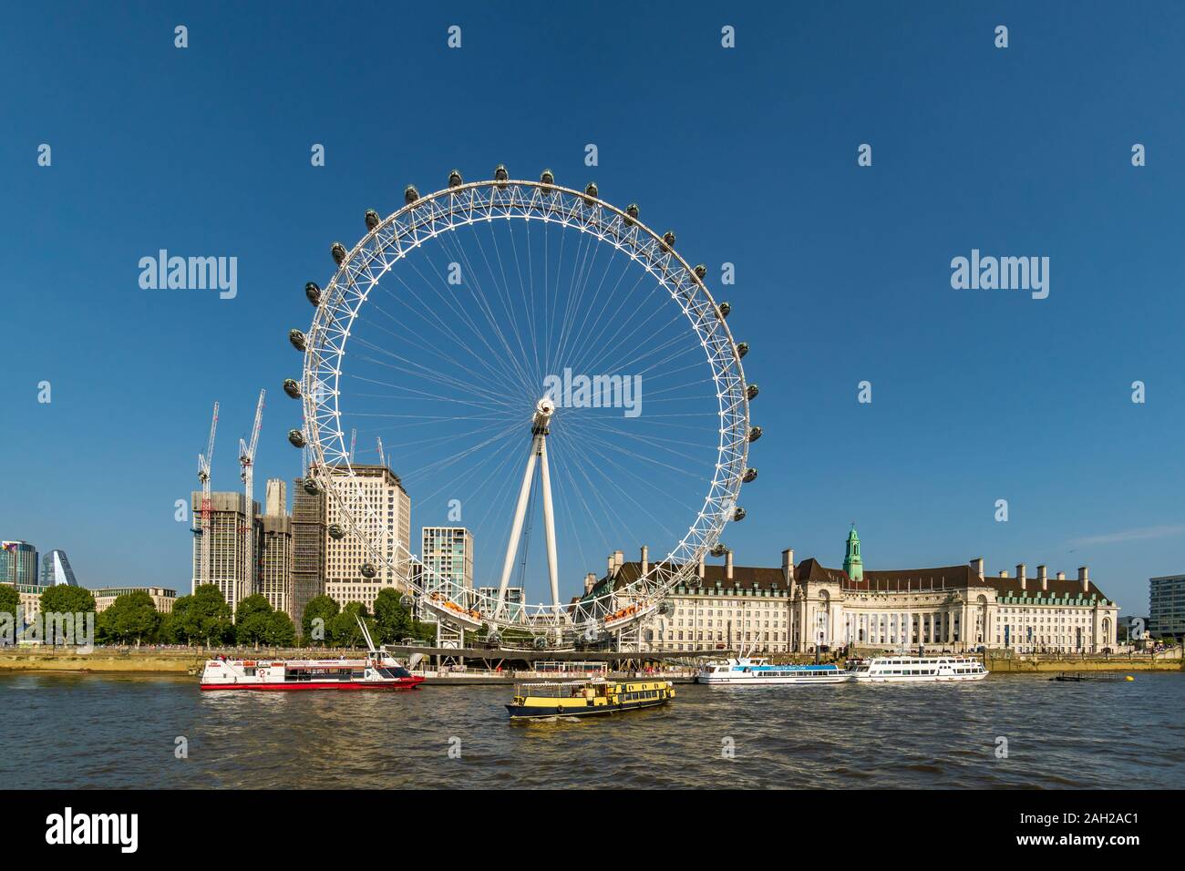 Thames big wheel hi-res stock photography and images - Alamy