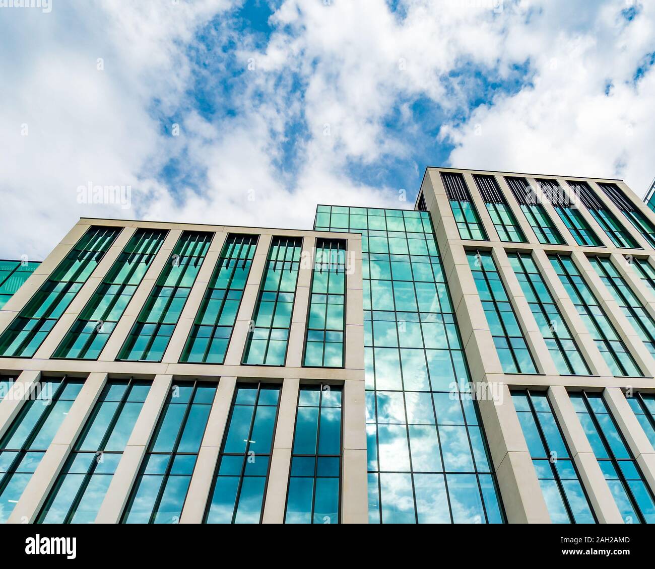 Buildings and buildings with high reflections of the future hi-res ...