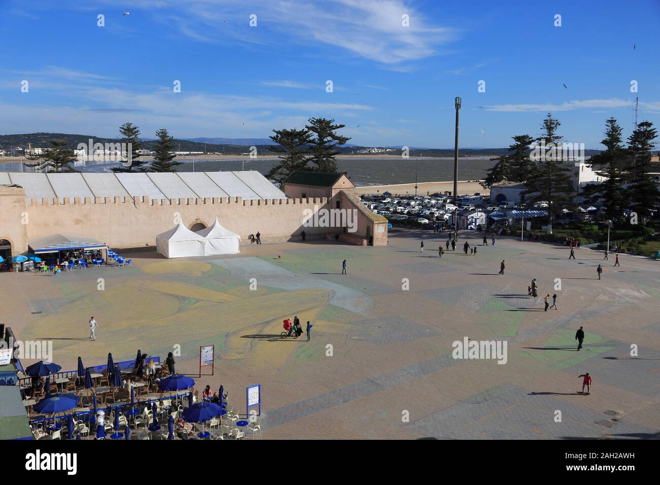 Moulay Hassan Square, Essaouira, UNESCO World Heritage Site, Morocco ...