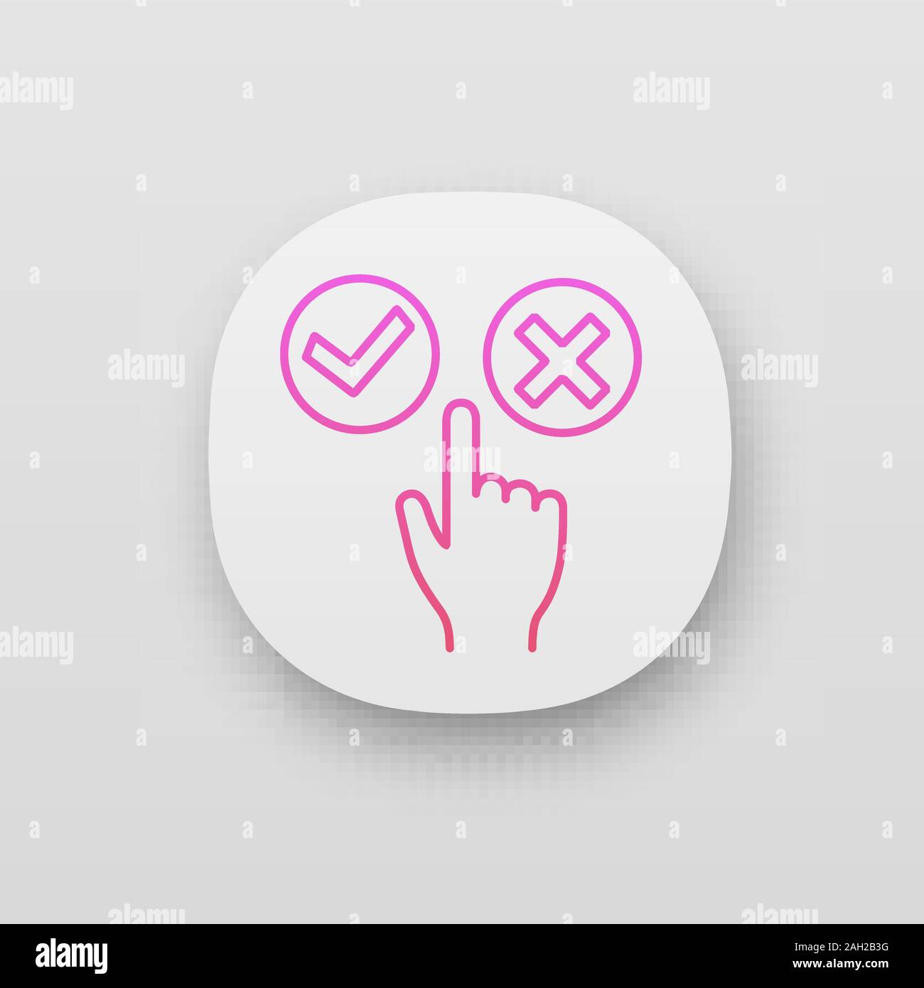 Hand cursor delete button hi-res stock photography and images - Alamy