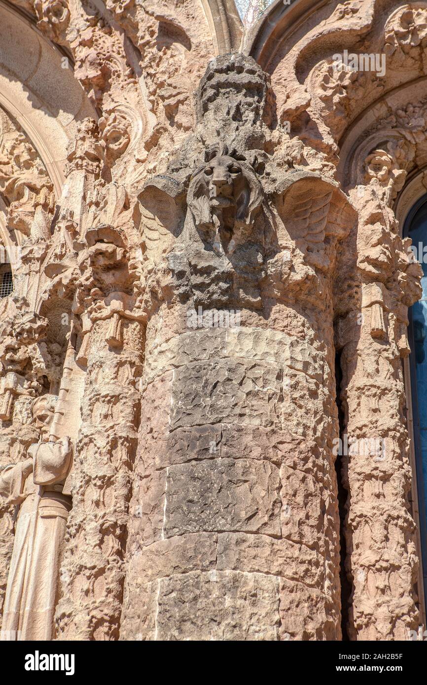 architecture decoration of church in gothic style Stock Photo - Alamy