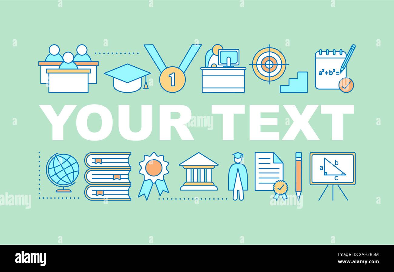 Success word concepts banner. Education. Goal achieving. Isolated ...