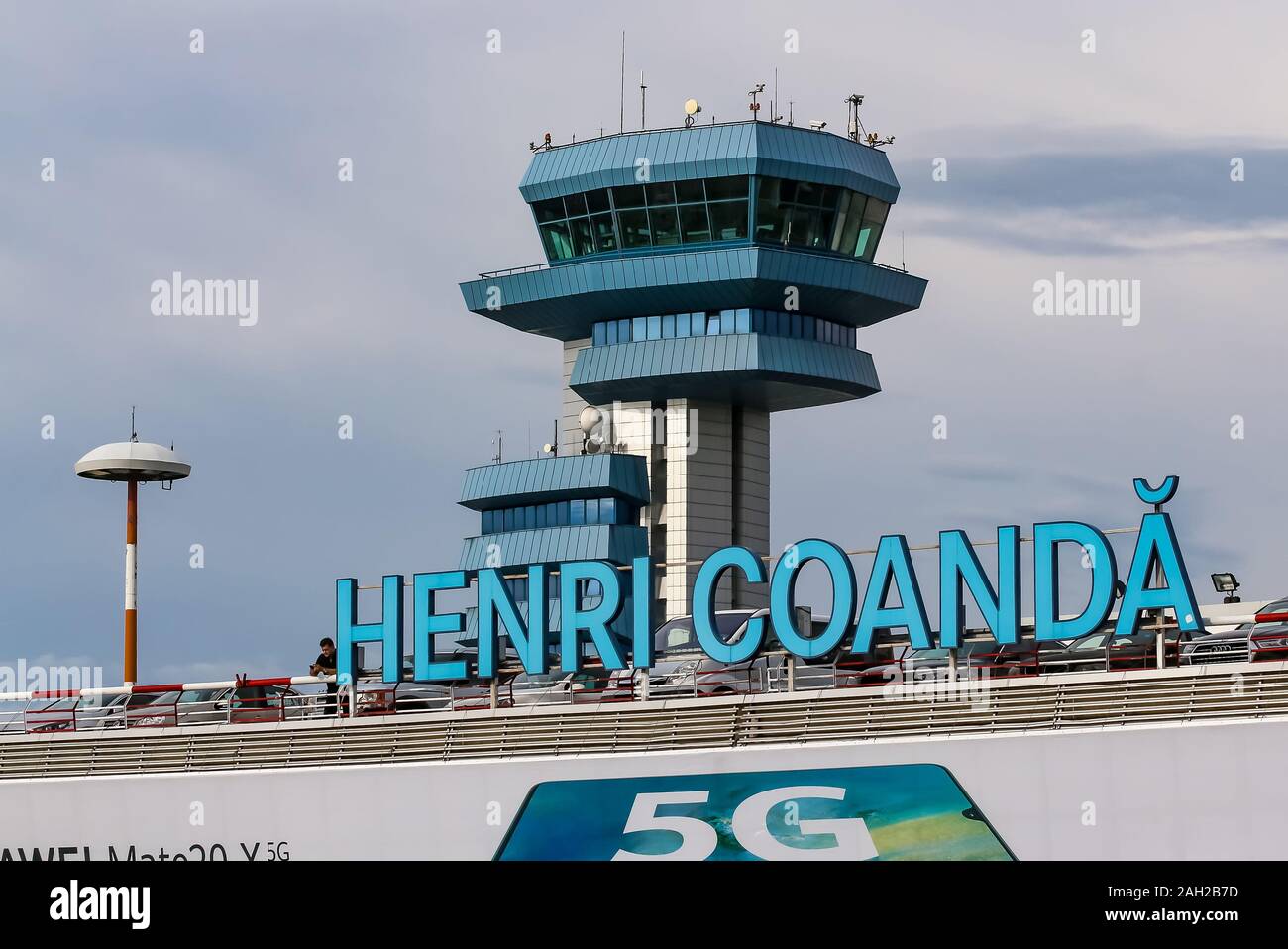 Bucharest, Romania - July 15, 2019: Henri Coanda International Airport ...