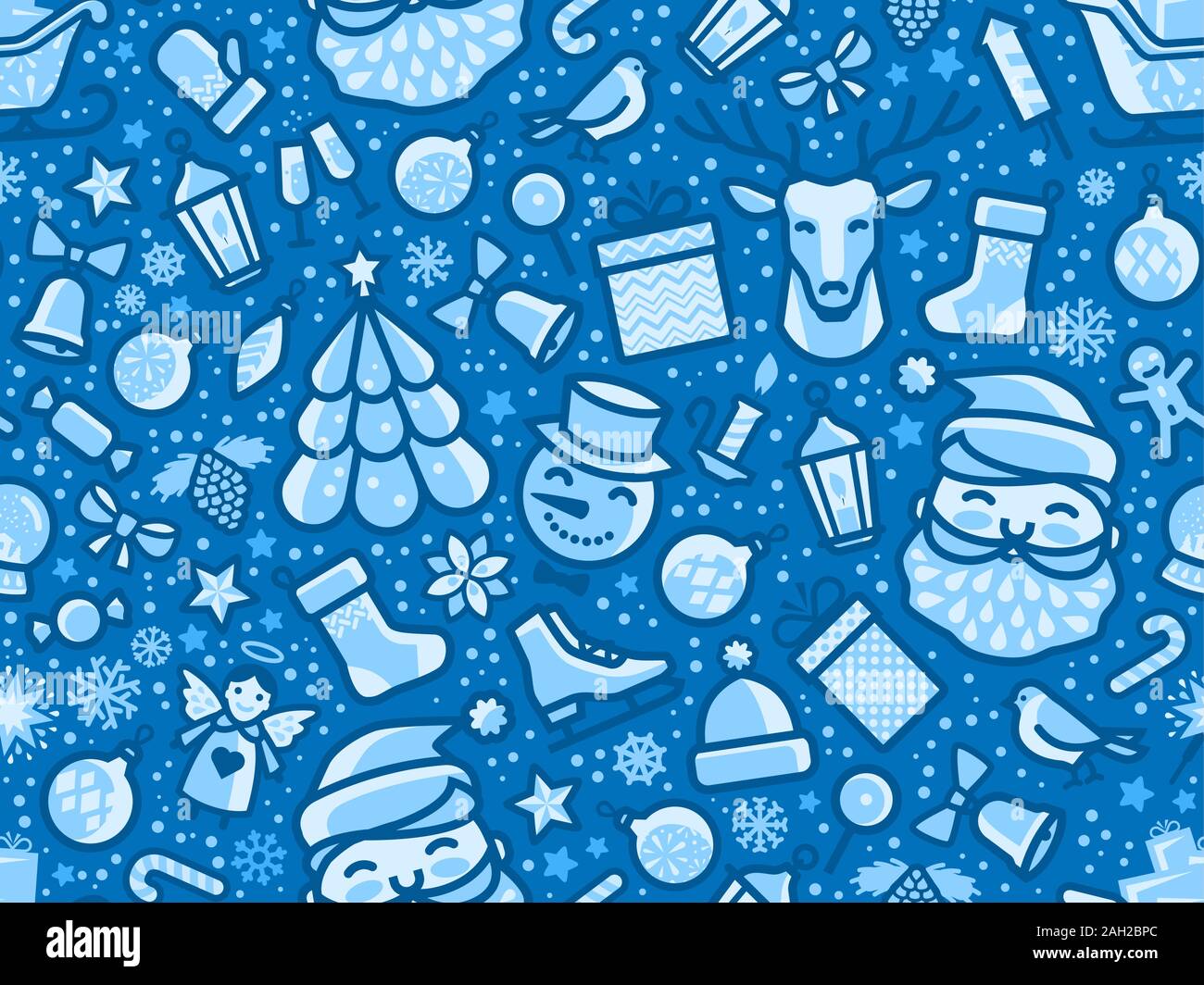 Merry christmas seamless christmas hi-res stock photography and images ...