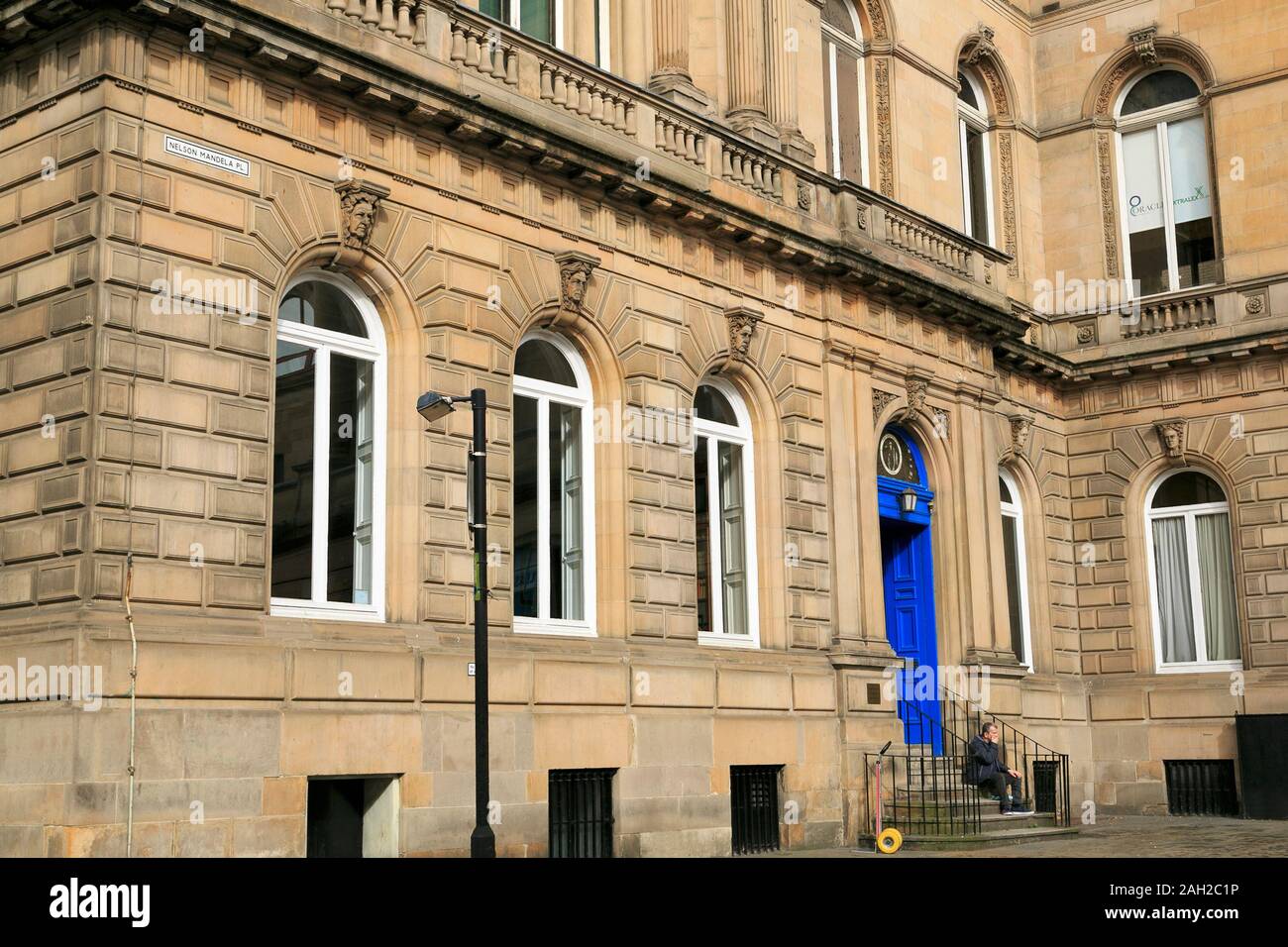 The Athenaeum Building, Nelson Mandela Square, Glasgow, Scotland ...