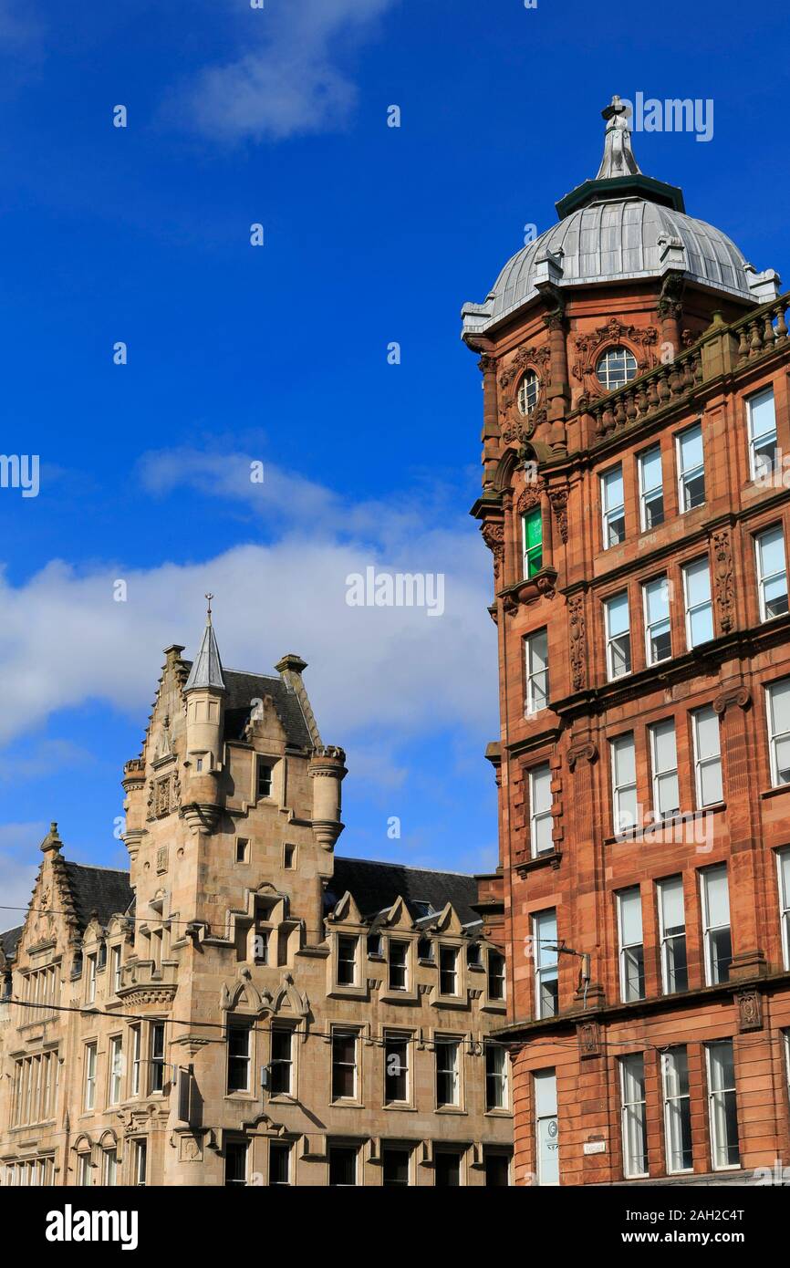 Trongate Street, Merchant City District, Glasgow, Scotland, United ...