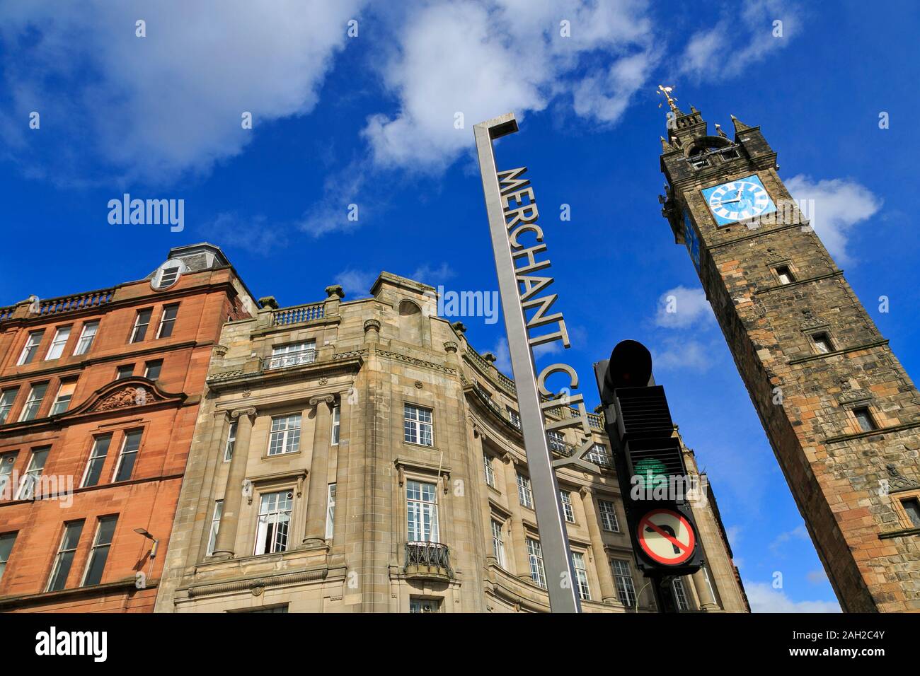 Glasgow trongate clock tower hi-res stock photography and images - Alamy