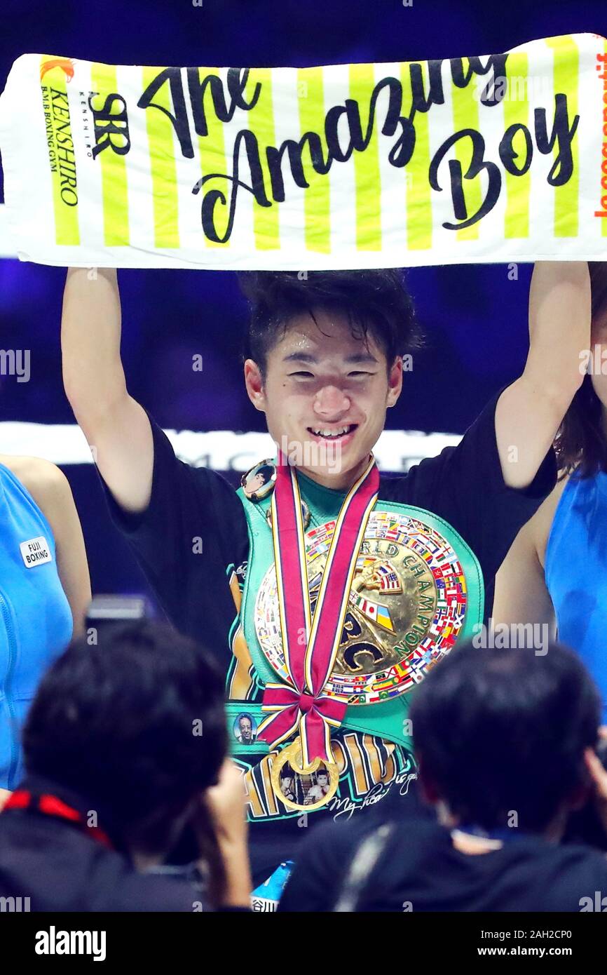Kanagawa, Japan. 23rd Dec, 2019. Kenshiro Teraji (JPN) Boxing : WBC ...