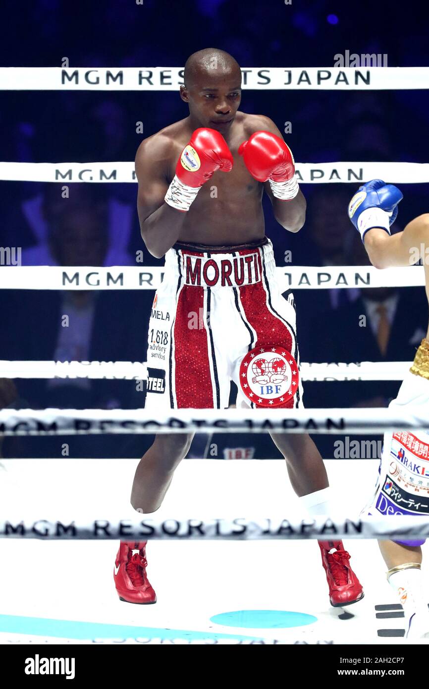 Kanagawa, Japan. 23rd Dec, 2019. Moruti Mthalane (RSA) Boxing : IBF ...