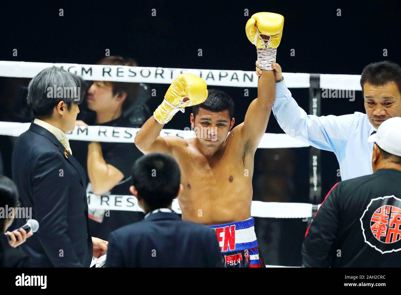 Kanagawa, Japan. 23rd Dec, 2019. Roman Gonzalez (NCA) Boxing : 8R 116lb ...