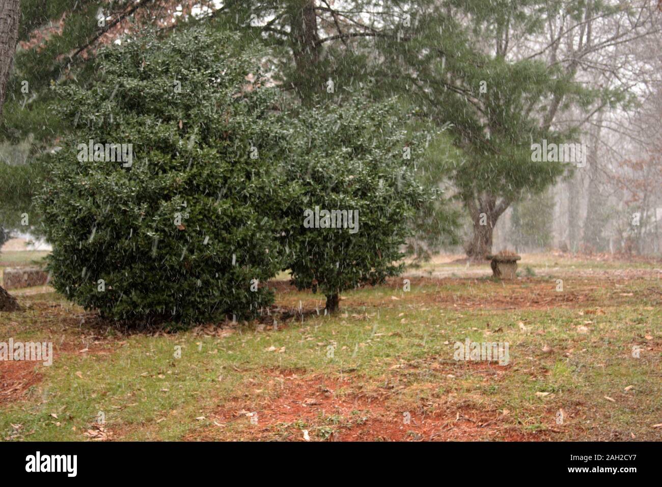 Mixed precipitation in winter Stock Photo - Alamy