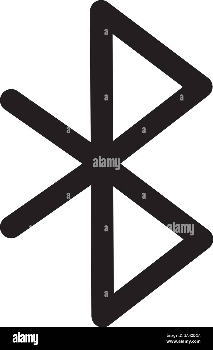 bluetooth user interface isolated icon Stock Vector Image & Art - Alamy