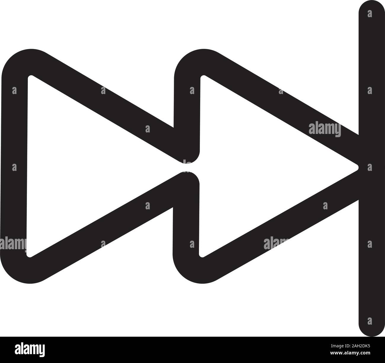 next user interface isolated icon Stock Vector Image & Art - Alamy