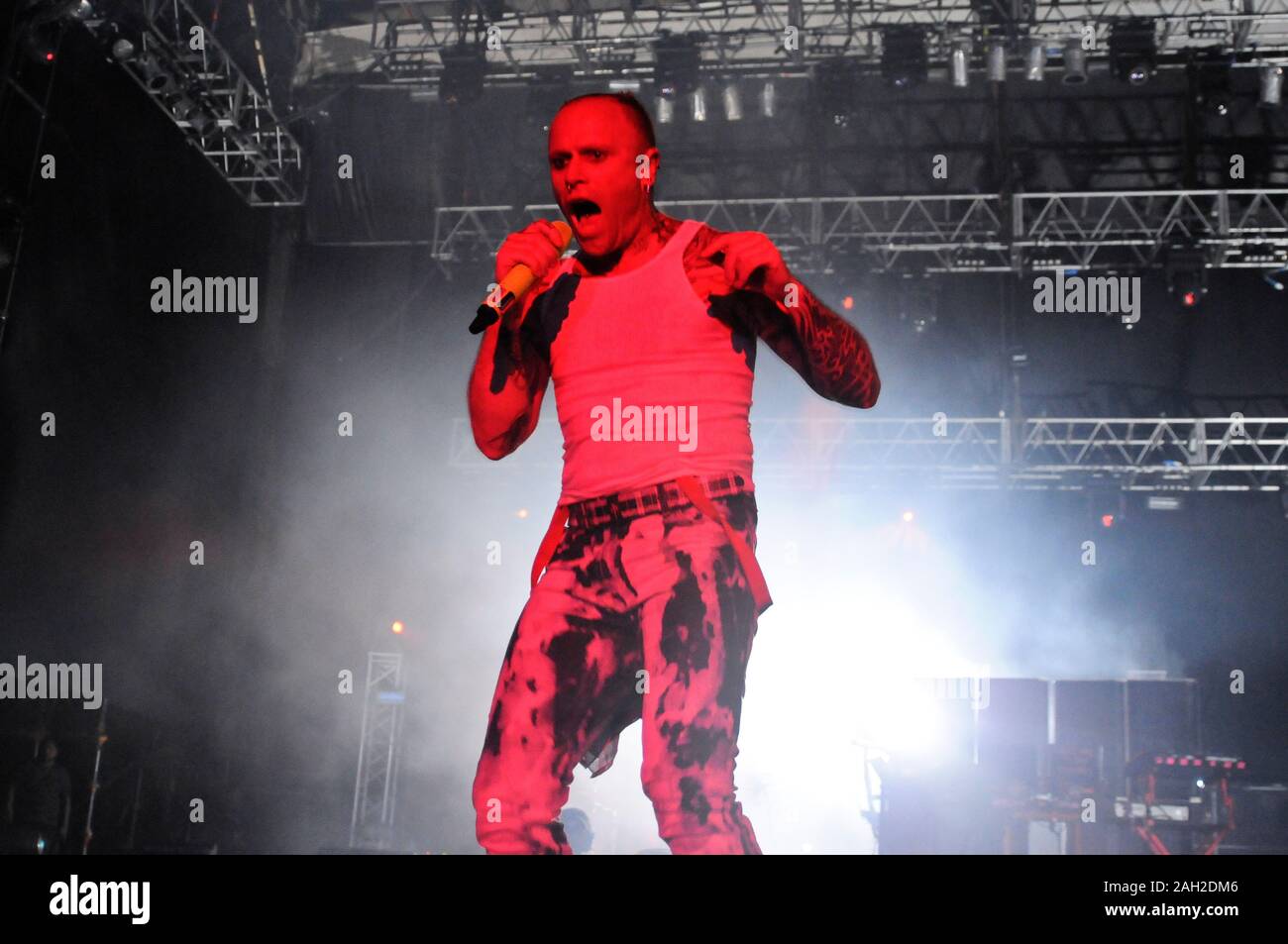 Keith Flint, from The Prodigy Stock Photo - Alamy