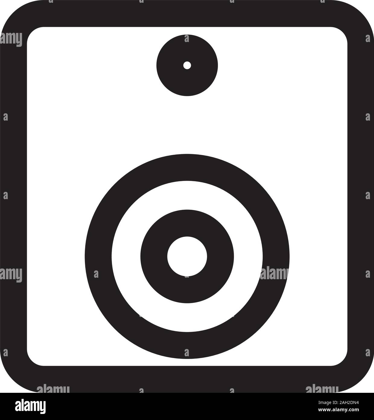 sound speaker audio device icon Stock Vector Image & Art - Alamy