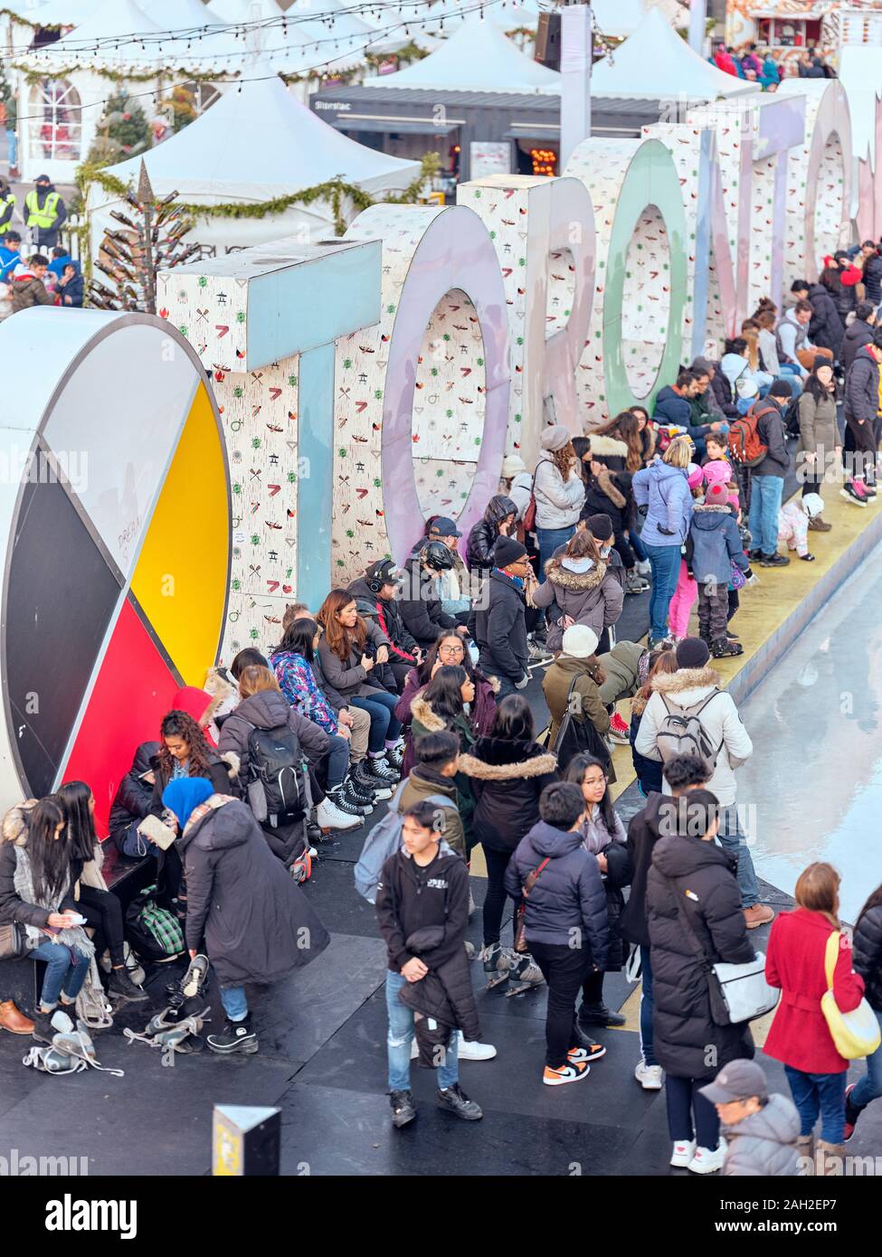 Toronto winter carnival in hi-res stock photography and images - Alamy
