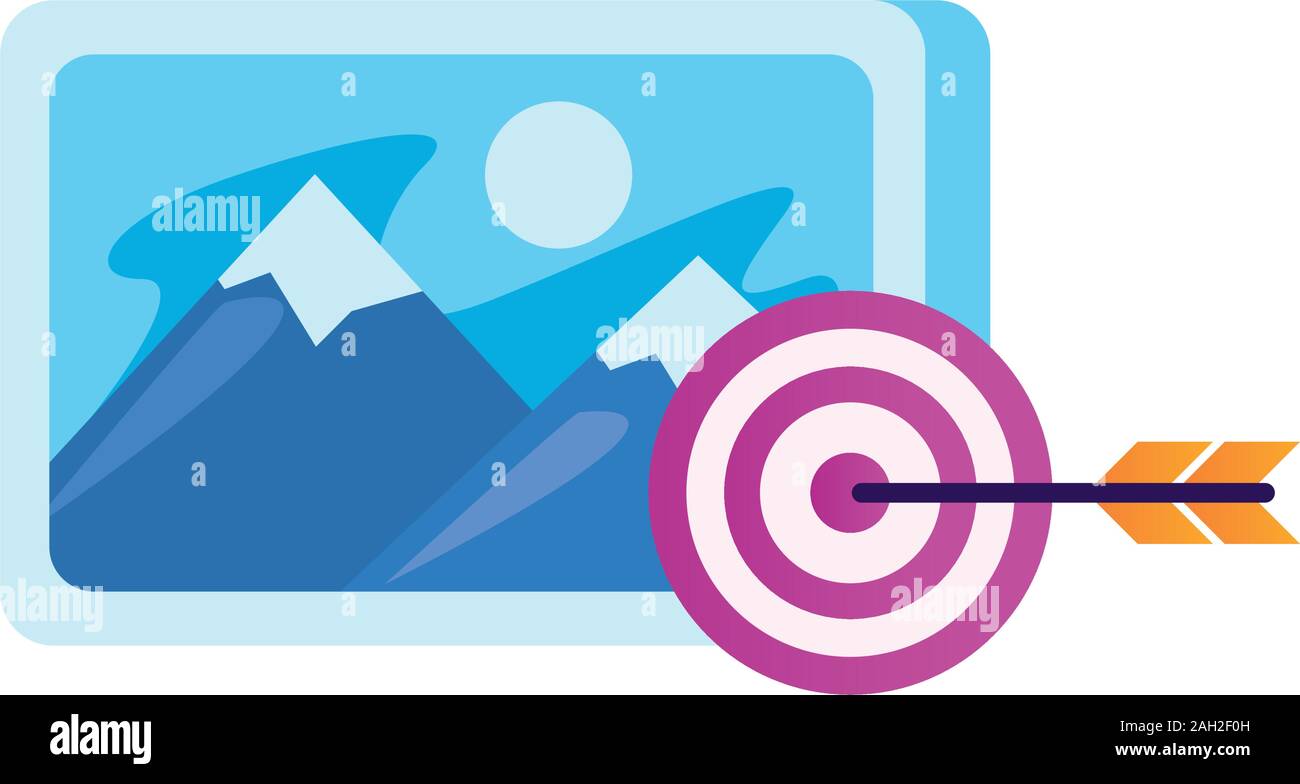 Dartboard photo Stock Vector Images - Alamy