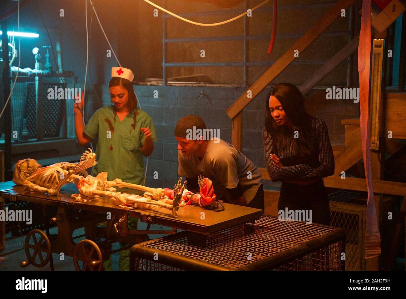 LAURYN MCCLAIN, SHAZI RAJA and WILL BRITAIN in HAUNT (2019), directed ...