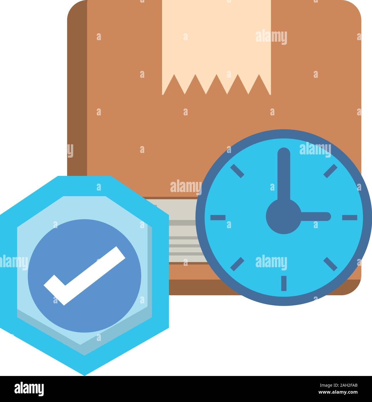 watch with box carton postal service Stock Vector Image & Art - Alamy