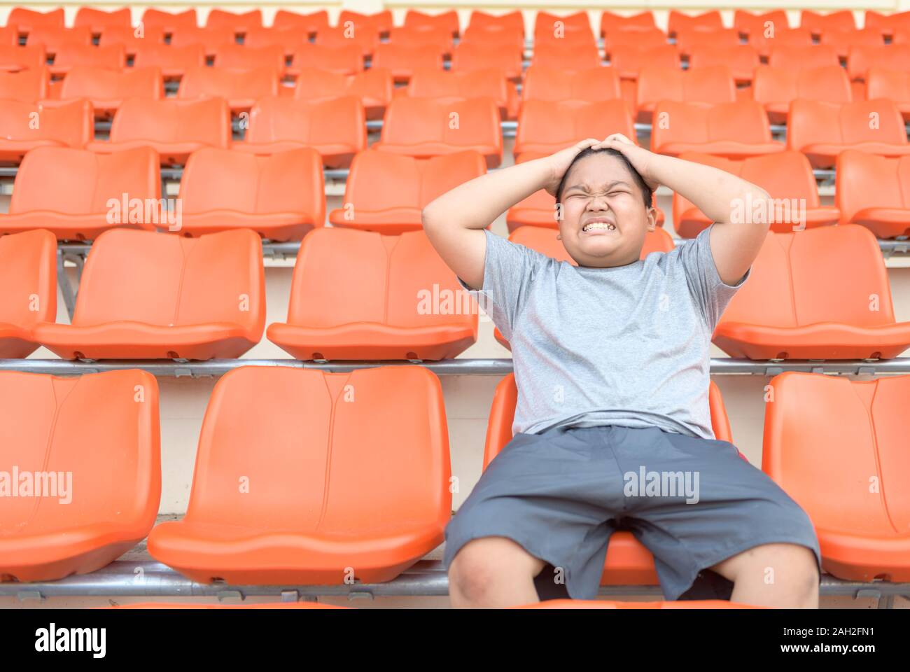 Fat football fan hi-res stock photography and images - Alamy