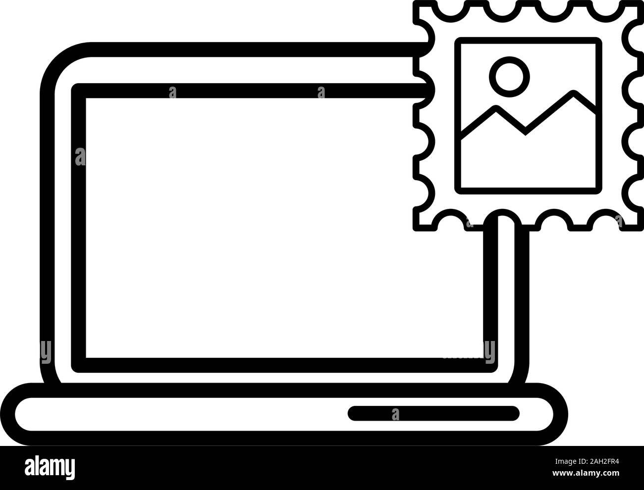 The postal service album Stock Vector Images - Alamy