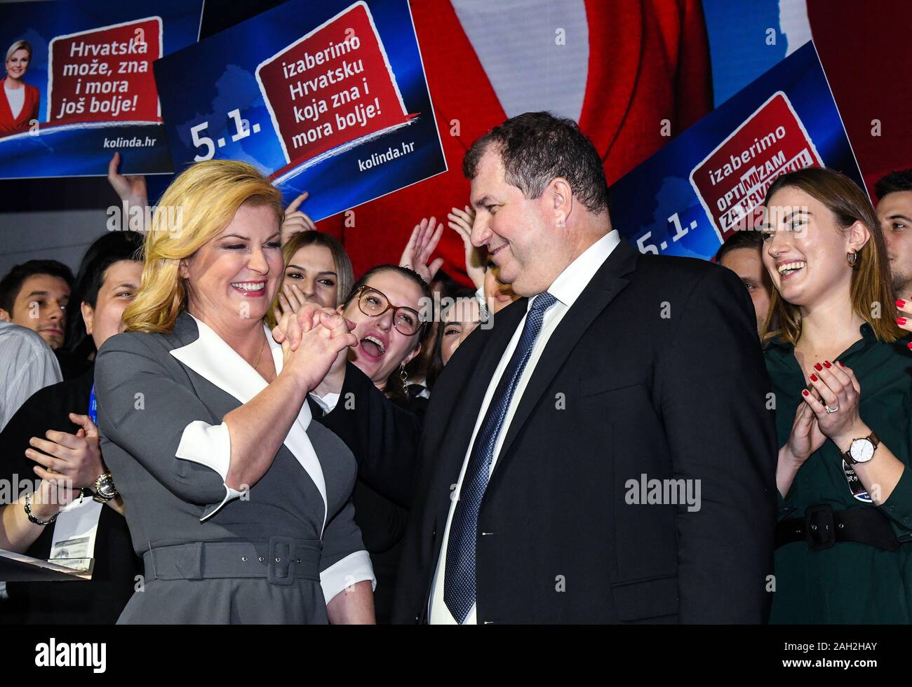 Former croatian president kolinda grabar kitarovic hi-res stock ...