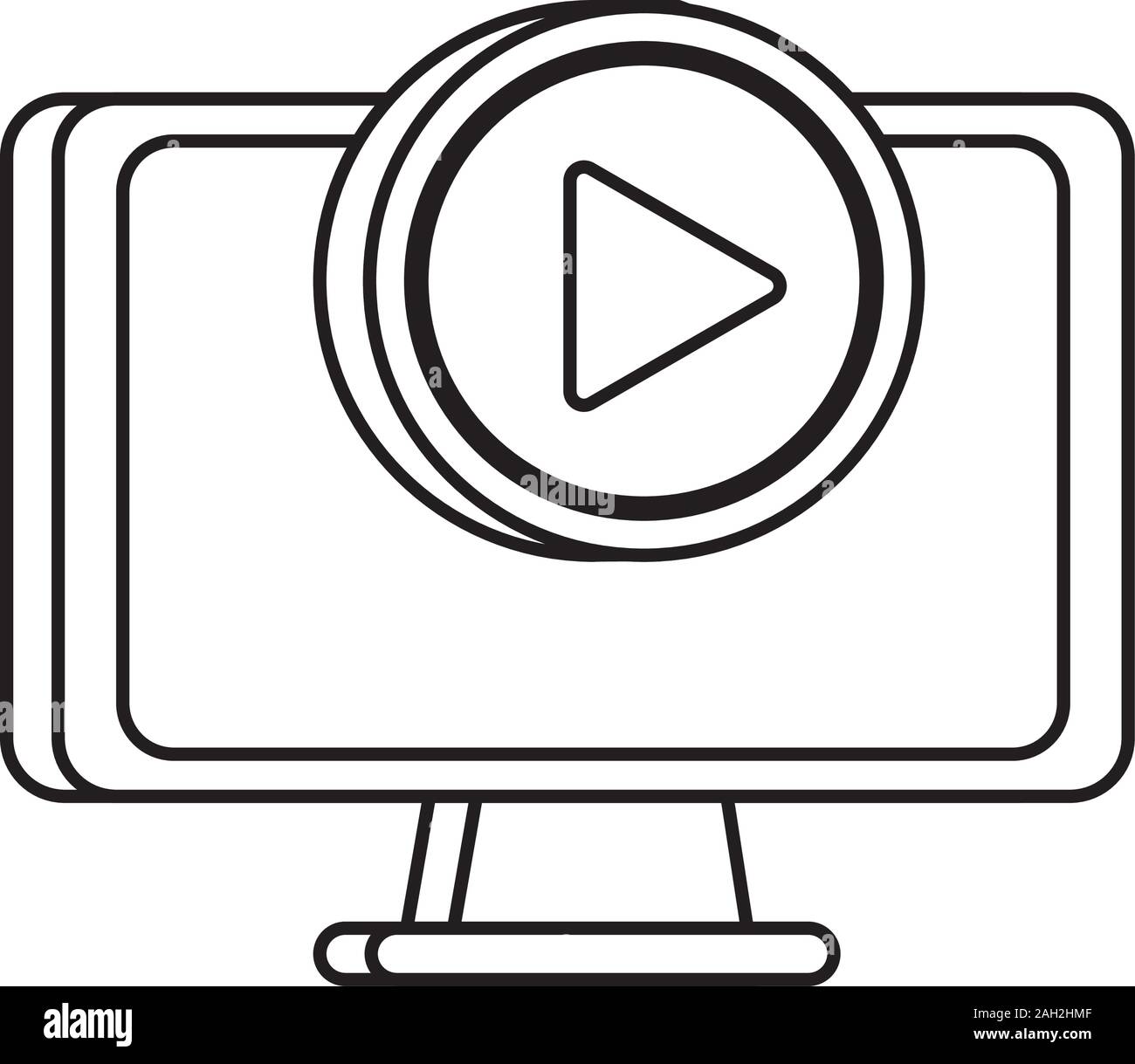 Media player display Black and White Stock Photos & Images - Alamy