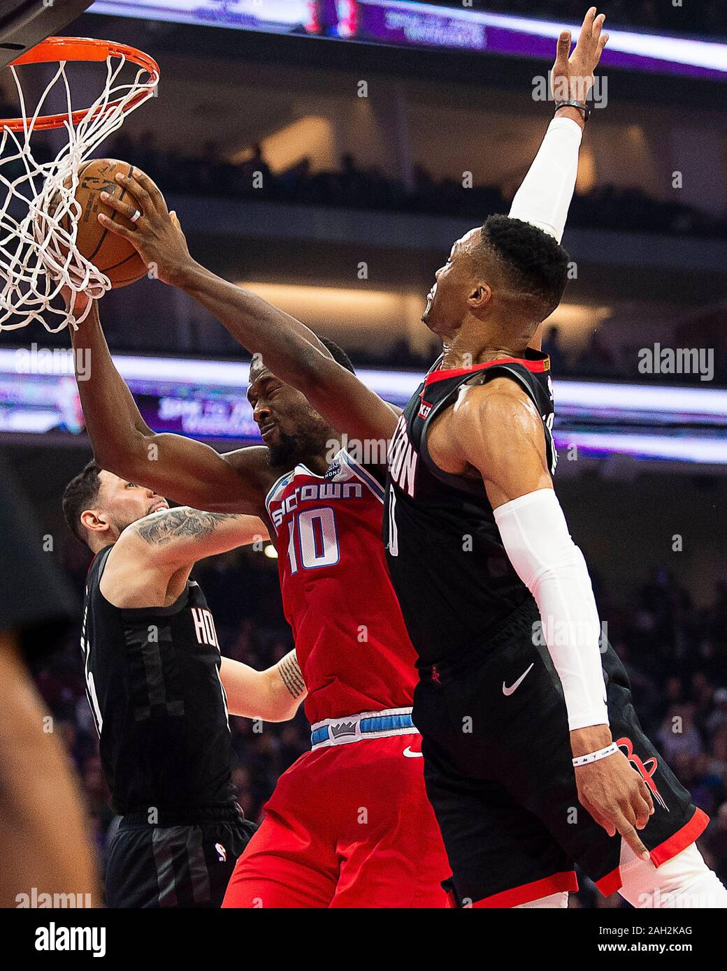 Sacramento, CA, USA. 23rd Dec, 2019. Sacramento Kings forward Harrison ...