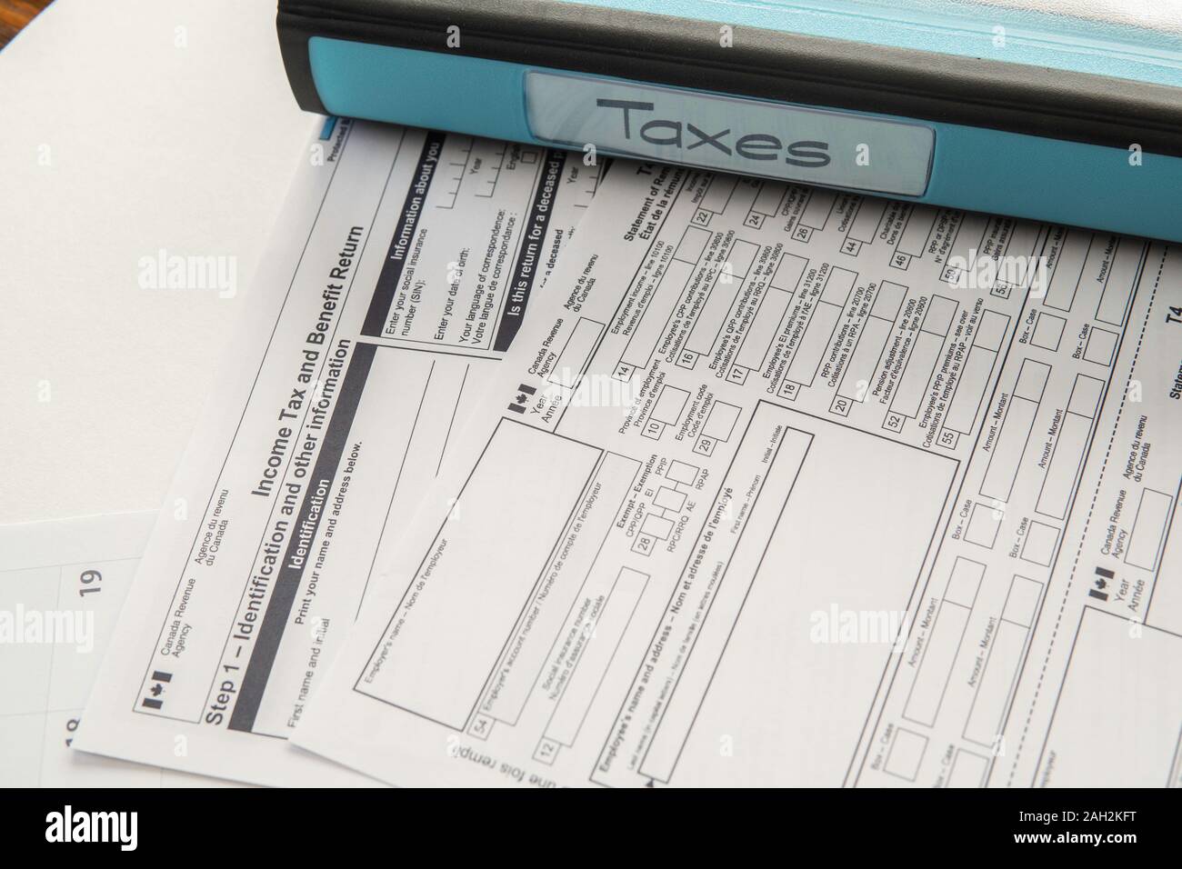 Tax returns documents hi-res stock photography and images - Alamy