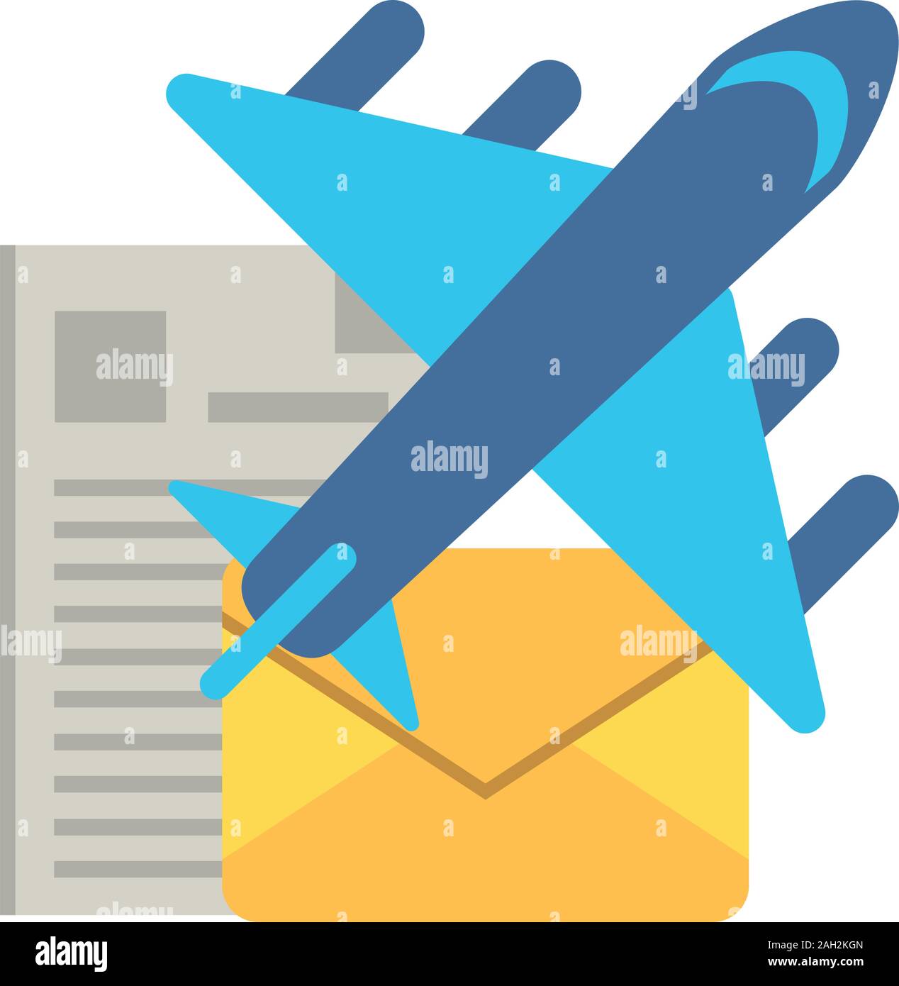 Passenger mail Stock Vector Images - Alamy