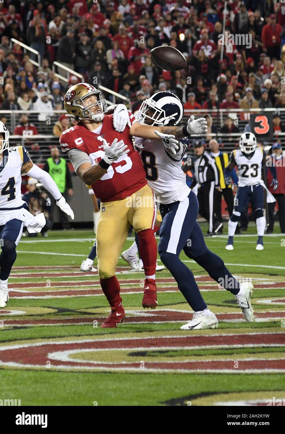 Santa Clara, United States. 21st Dec, 2019. Los Angeles Rams inside ...