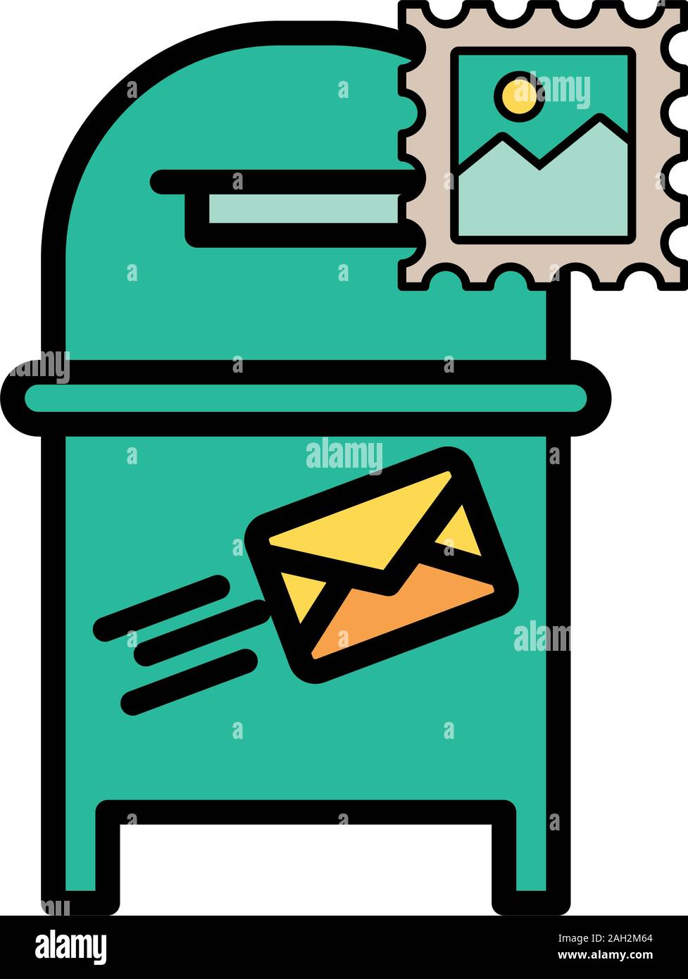 Postal Item Stock Vector Images - Alamy