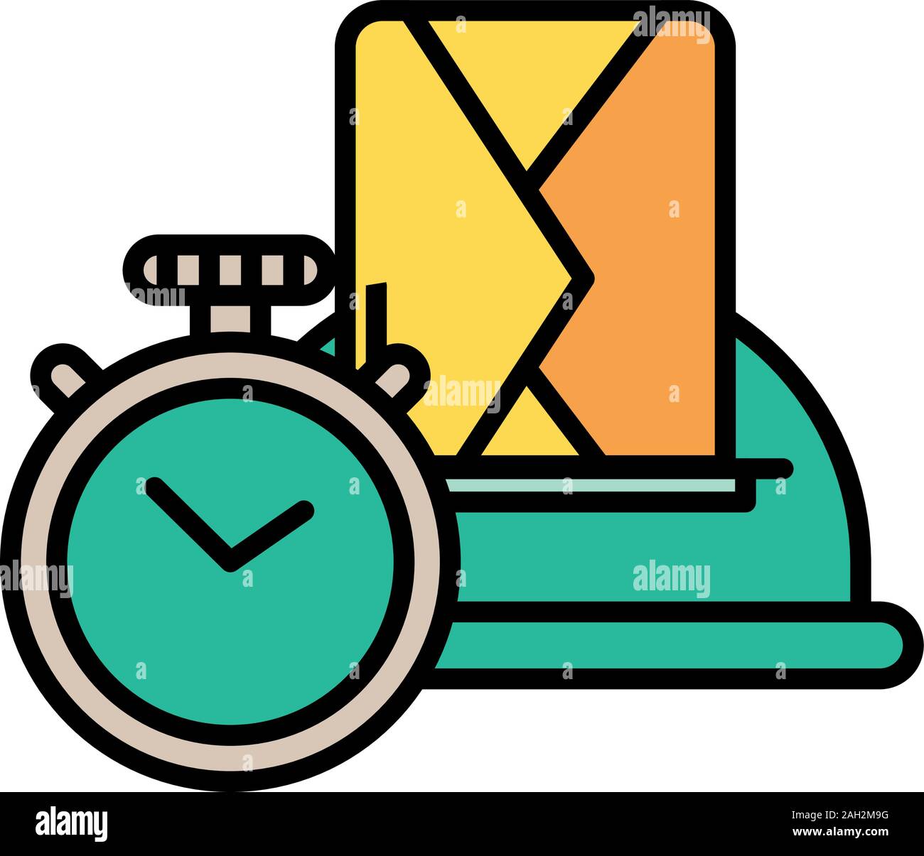 street mailbox postal service icon Stock Vector Image & Art - Alamy