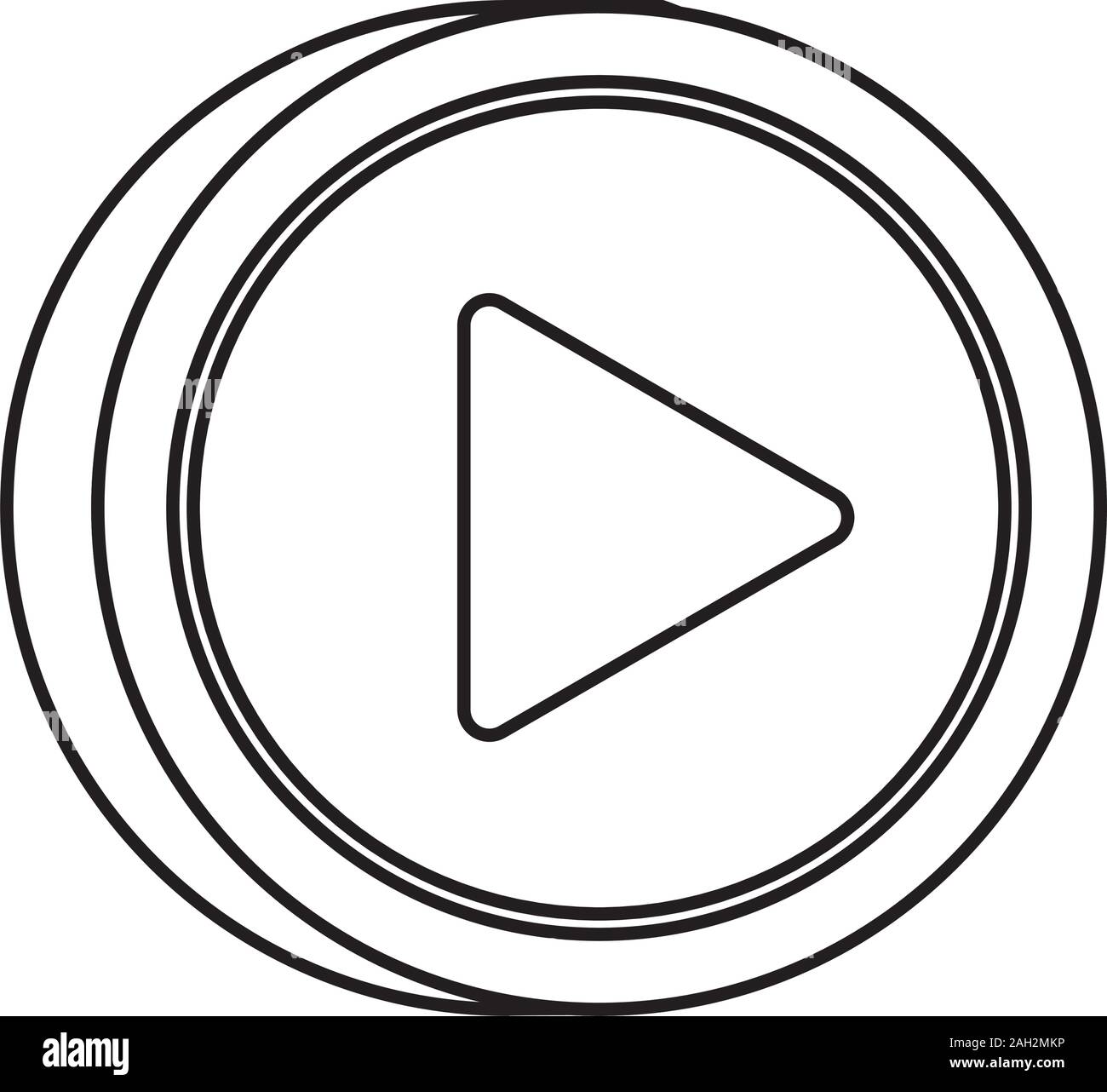 media player play button icon Stock Vector Image & Art - Alamy media player play button icon Stock Vector Image & Art - Alamy