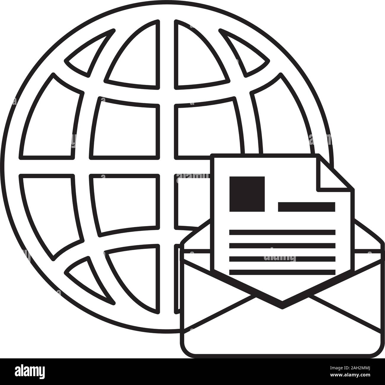 Worldwide postal service Cut Out Stock Images & Pictures - Alamy