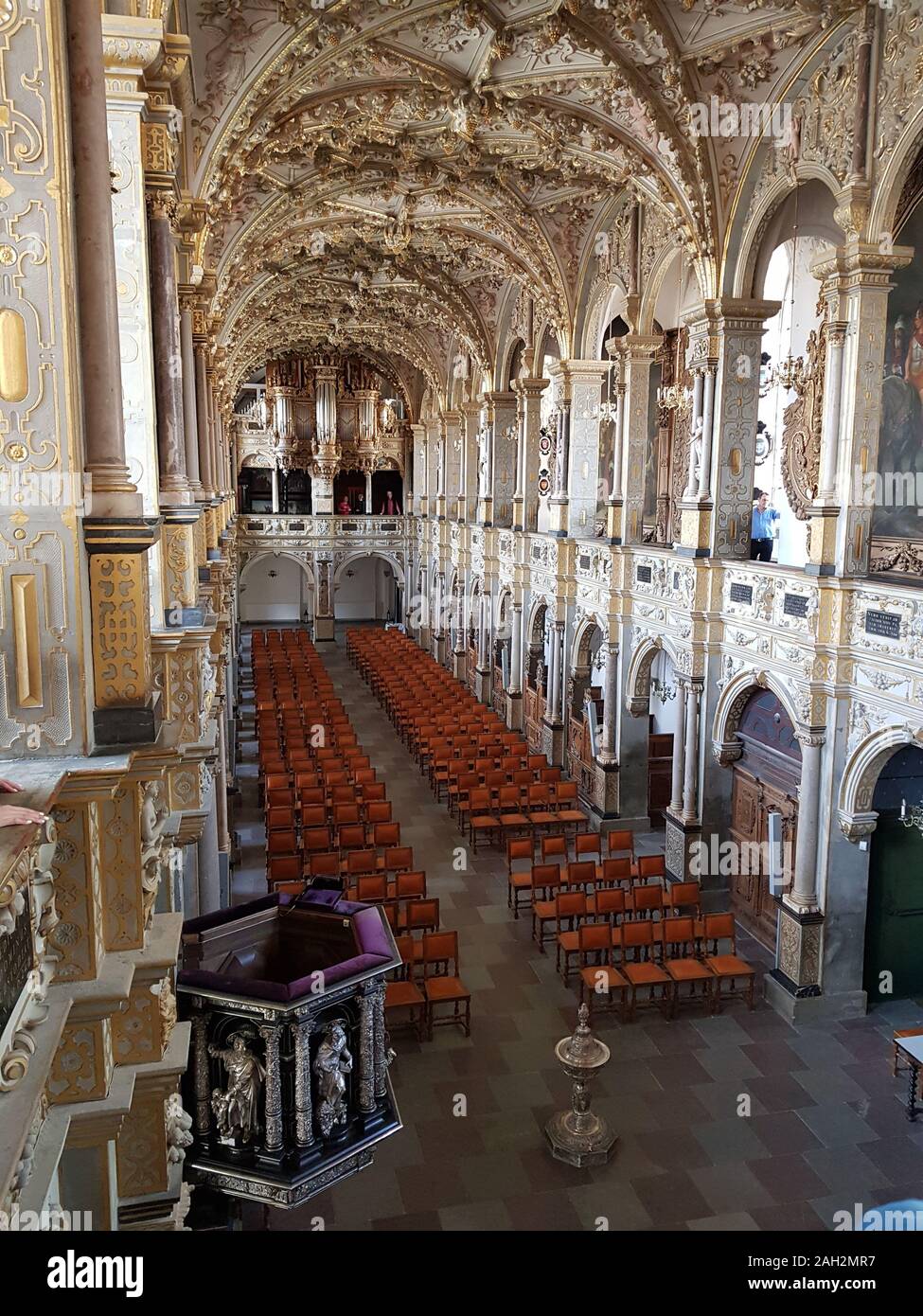 Inside of Frederiksborg Castle Stock Photo - Alamy