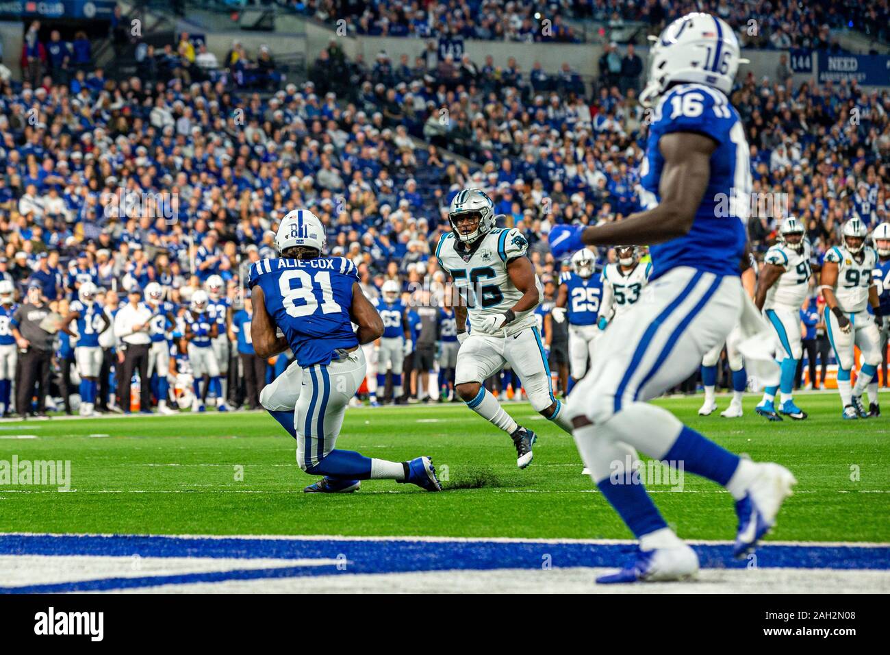 Indianapolis, Indiana, USA. 22nd Dec, 2019. Indianapolis Colts tight ...