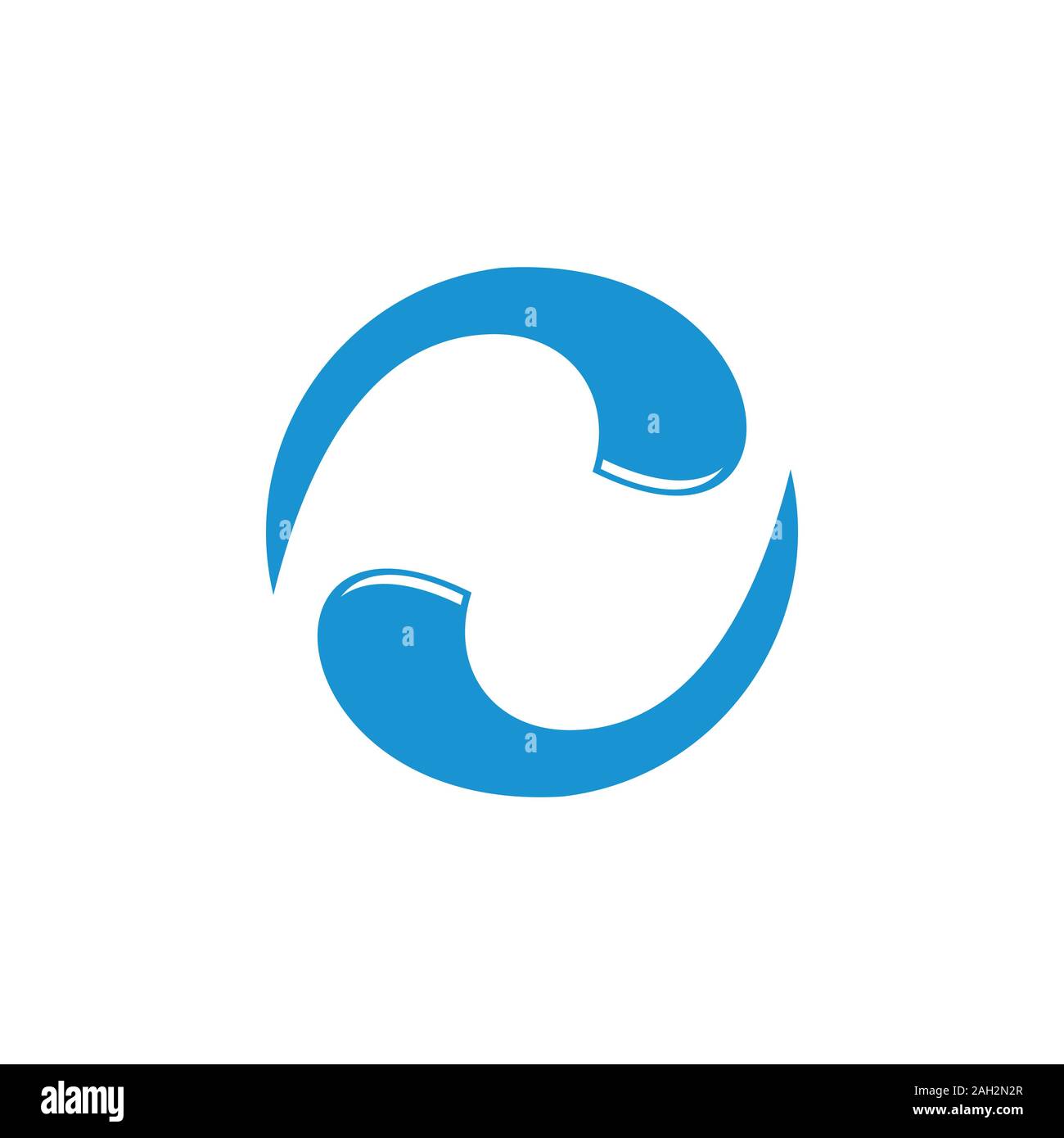 circle motion design logo vector Stock Vector Image & Art - Alamy