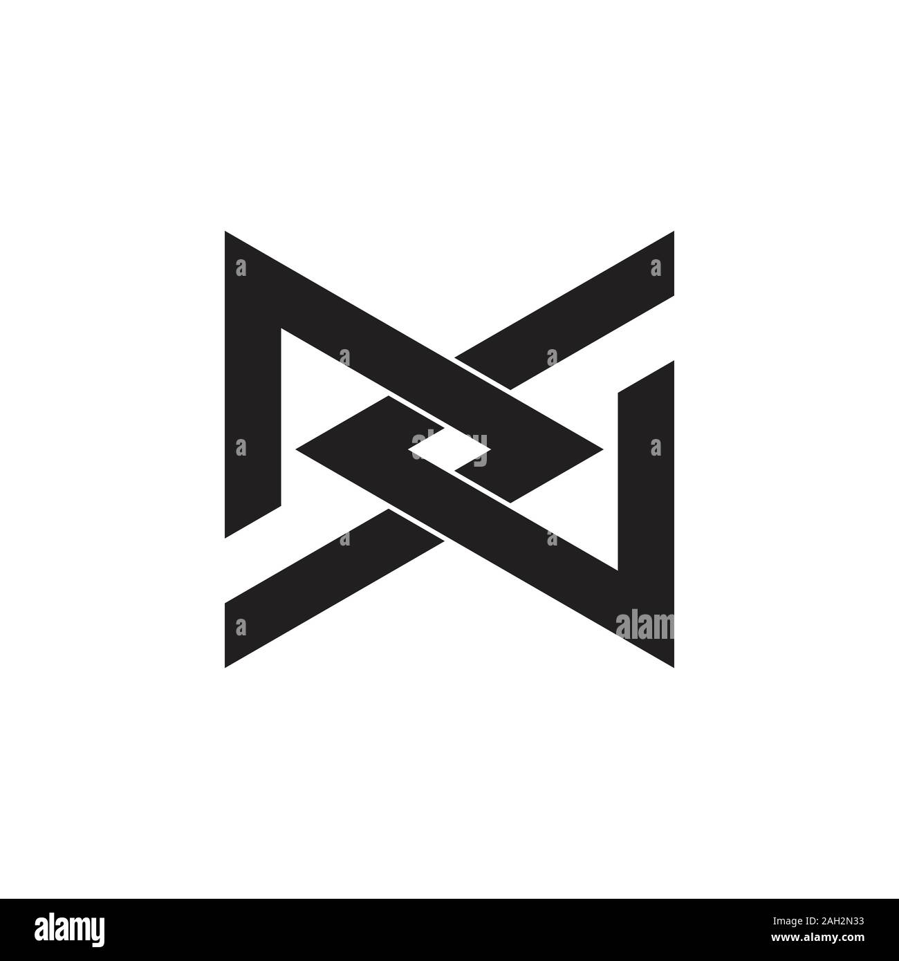 letter db triangle linked logo vector Stock Vector Image & Art - Alamy