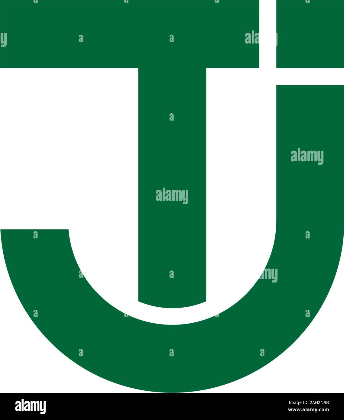 letter tj simple geometric logo vector Stock Vector Image & Art - Alamy