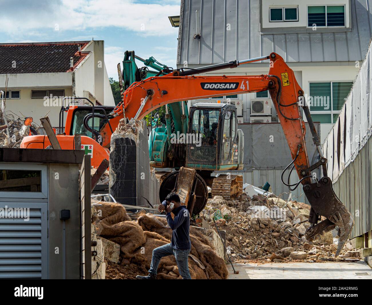 Breaking down the soil hi-res stock photography and images - Alamy